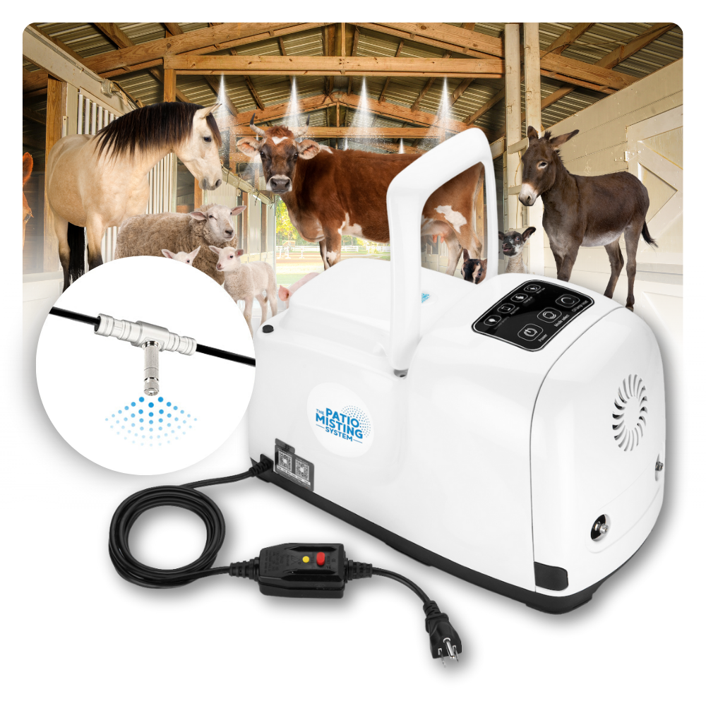 The Equestrian & Livestock Cooling System – The Patio Misting System